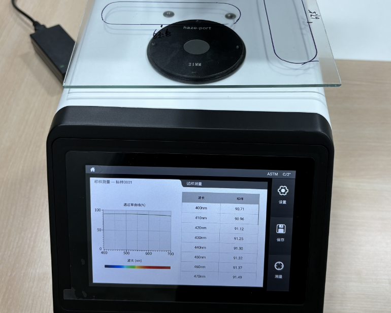 Measurement Guide of THC-100 Color Haze Meter - chnspec.net